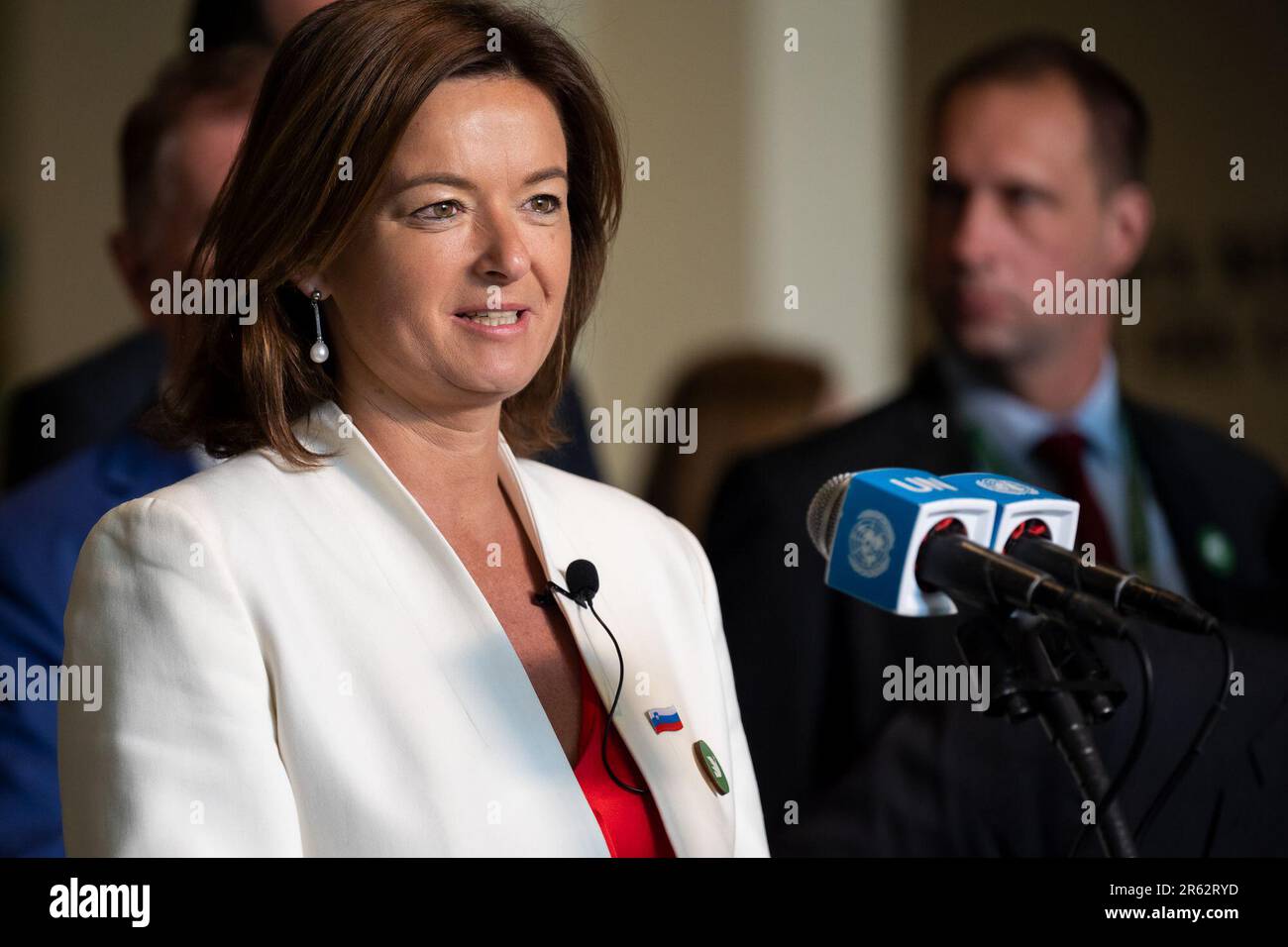 (230606) -- UNITED NATIONS, June 6, 2023 (Xinhua) -- Slovenian Foreign ...