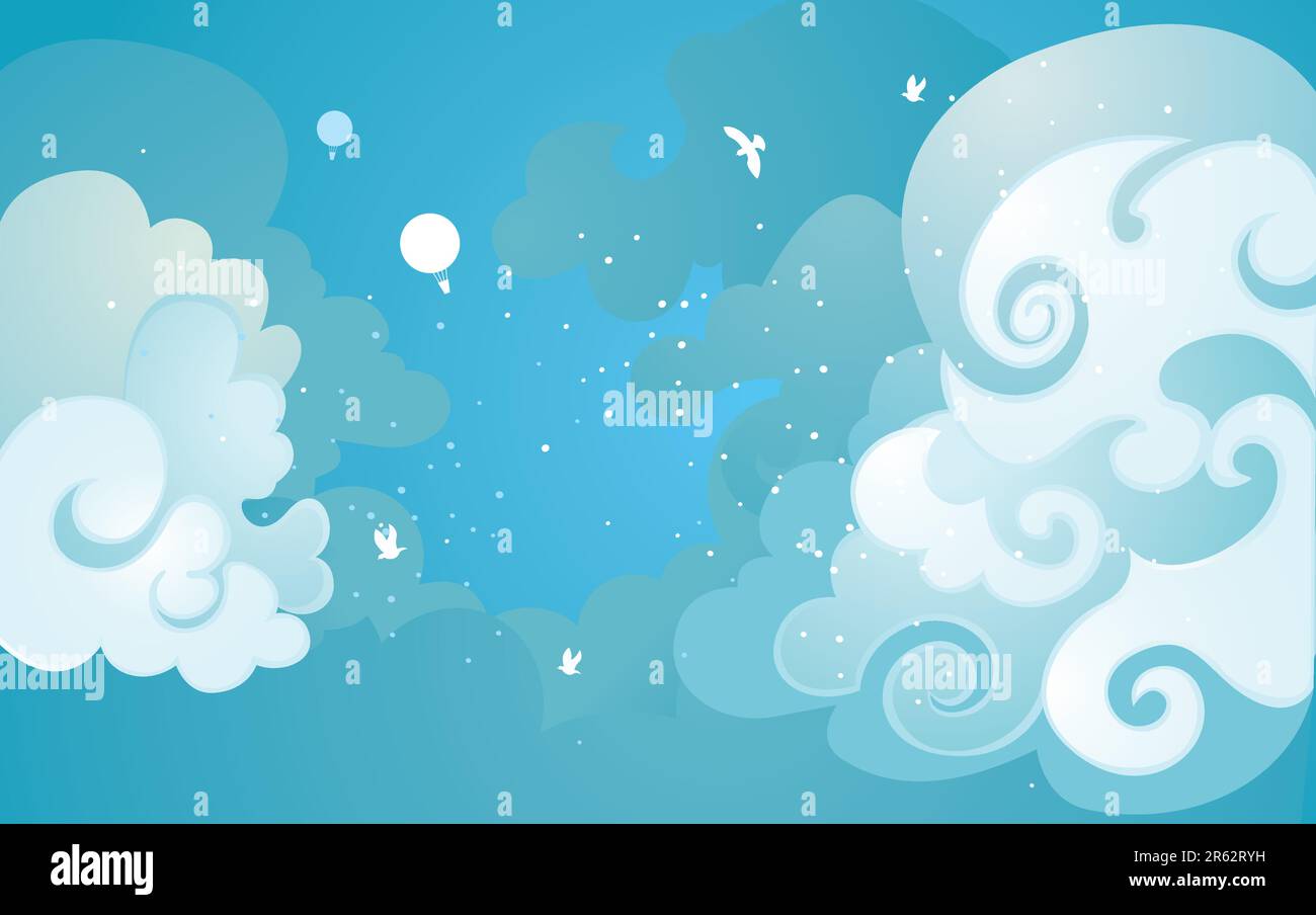 creative sky background Stock Vector Image & Art - Alamy