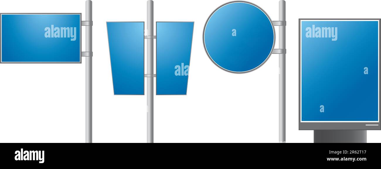 Two version billboards pattern design Stock Vector Image & Art - Alamy