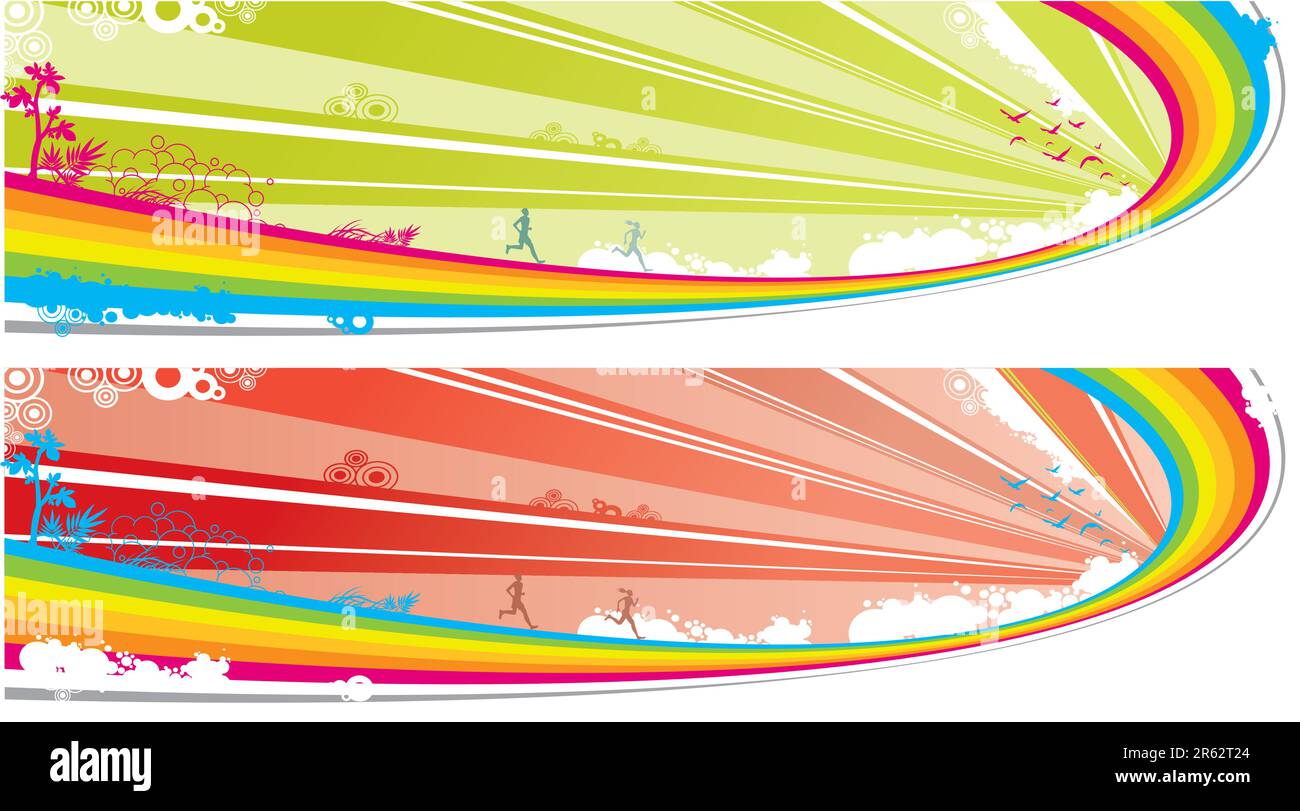 Sports theme illustration Stock Vector Images - Alamy