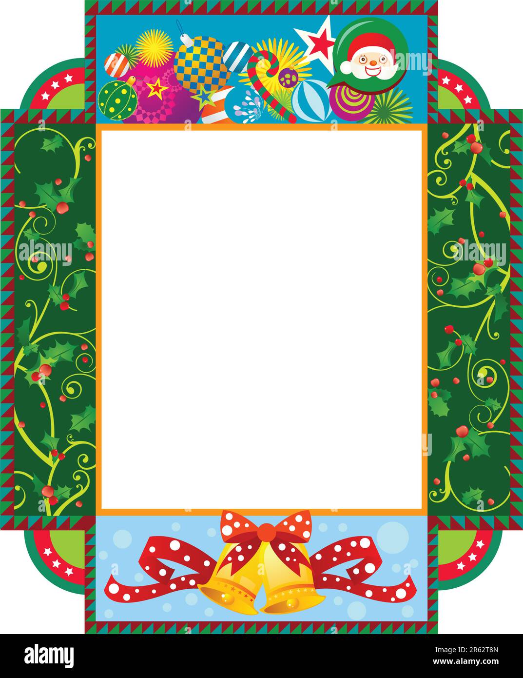 Christmas theme noticeboard pattern design Stock Vector Image & Art - Alamy