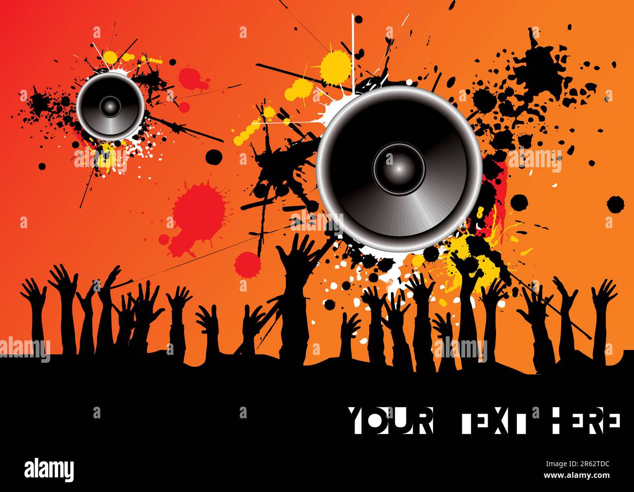 background with textfield - vector illustration Stock Vector Image ...