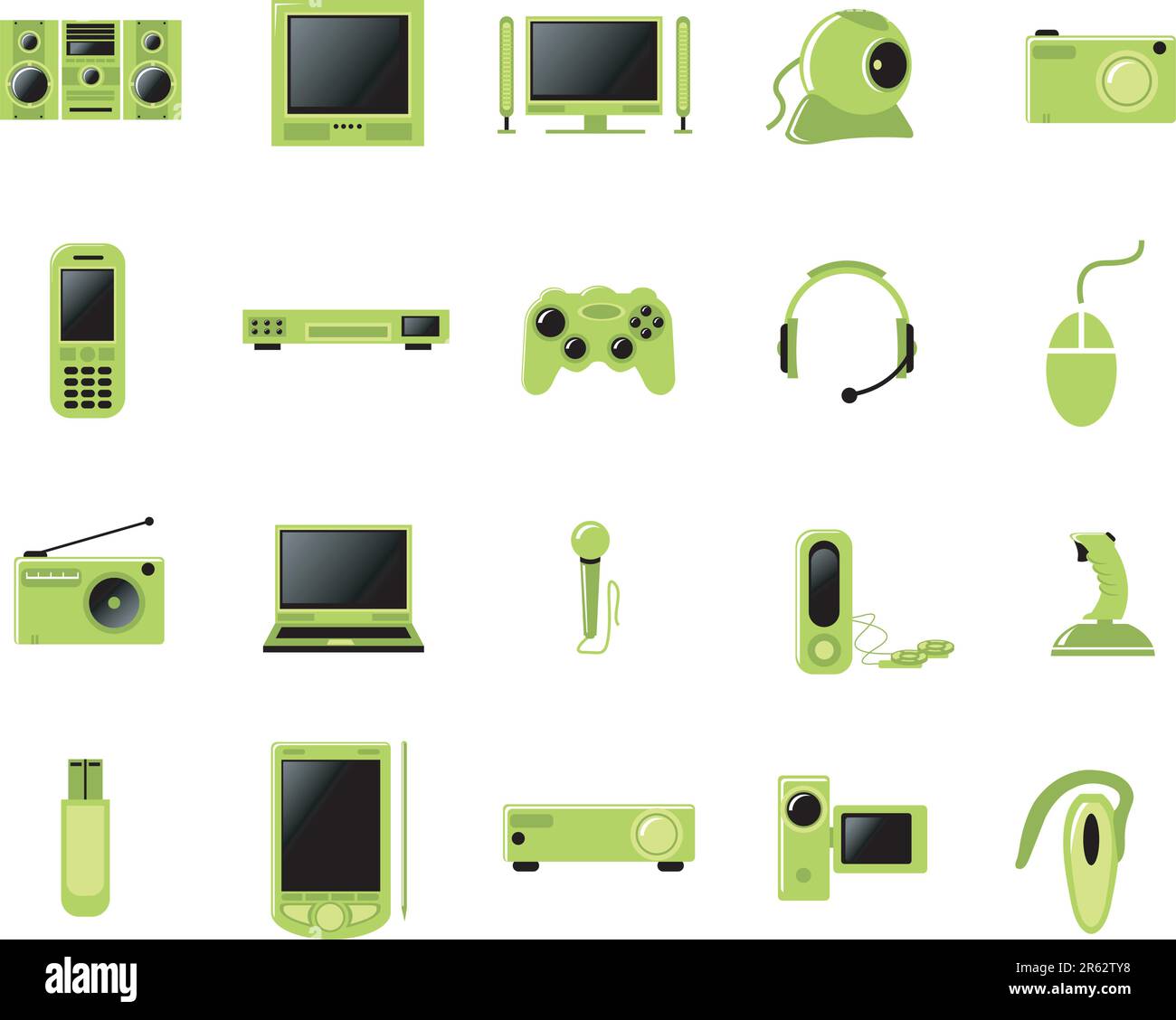 Tv usb icon Cut Out Stock Images & Pictures - Alamy