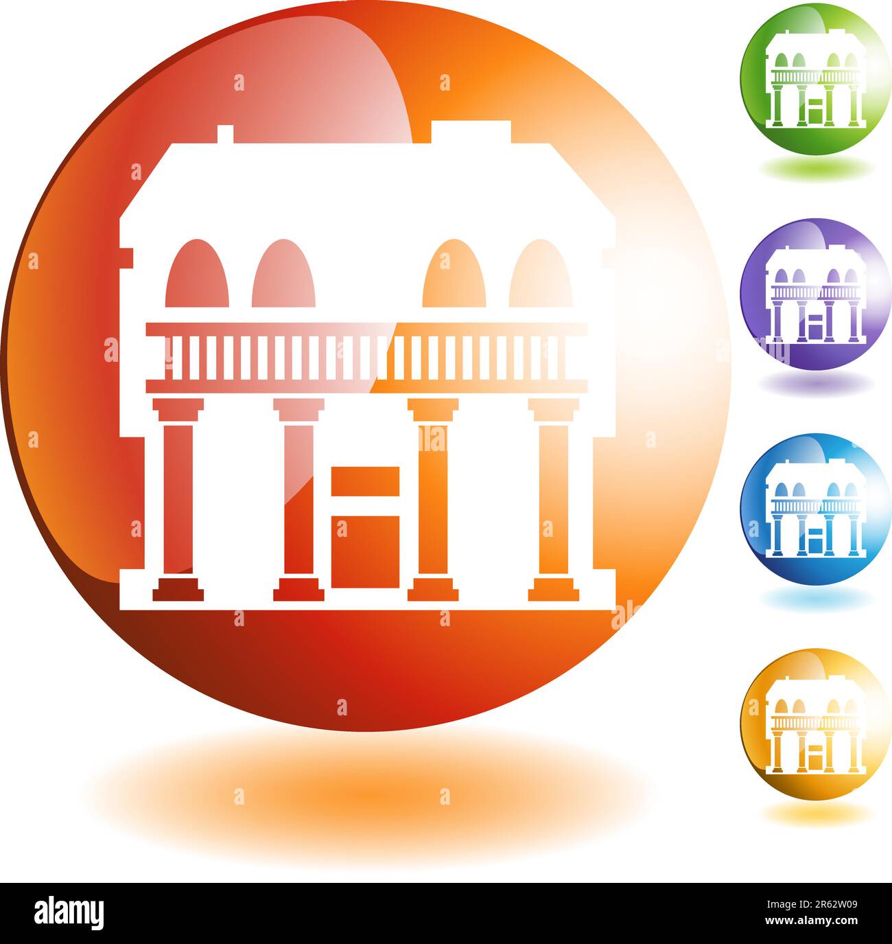 Building symbol isolated web icon on a background Stock Vector Image ...