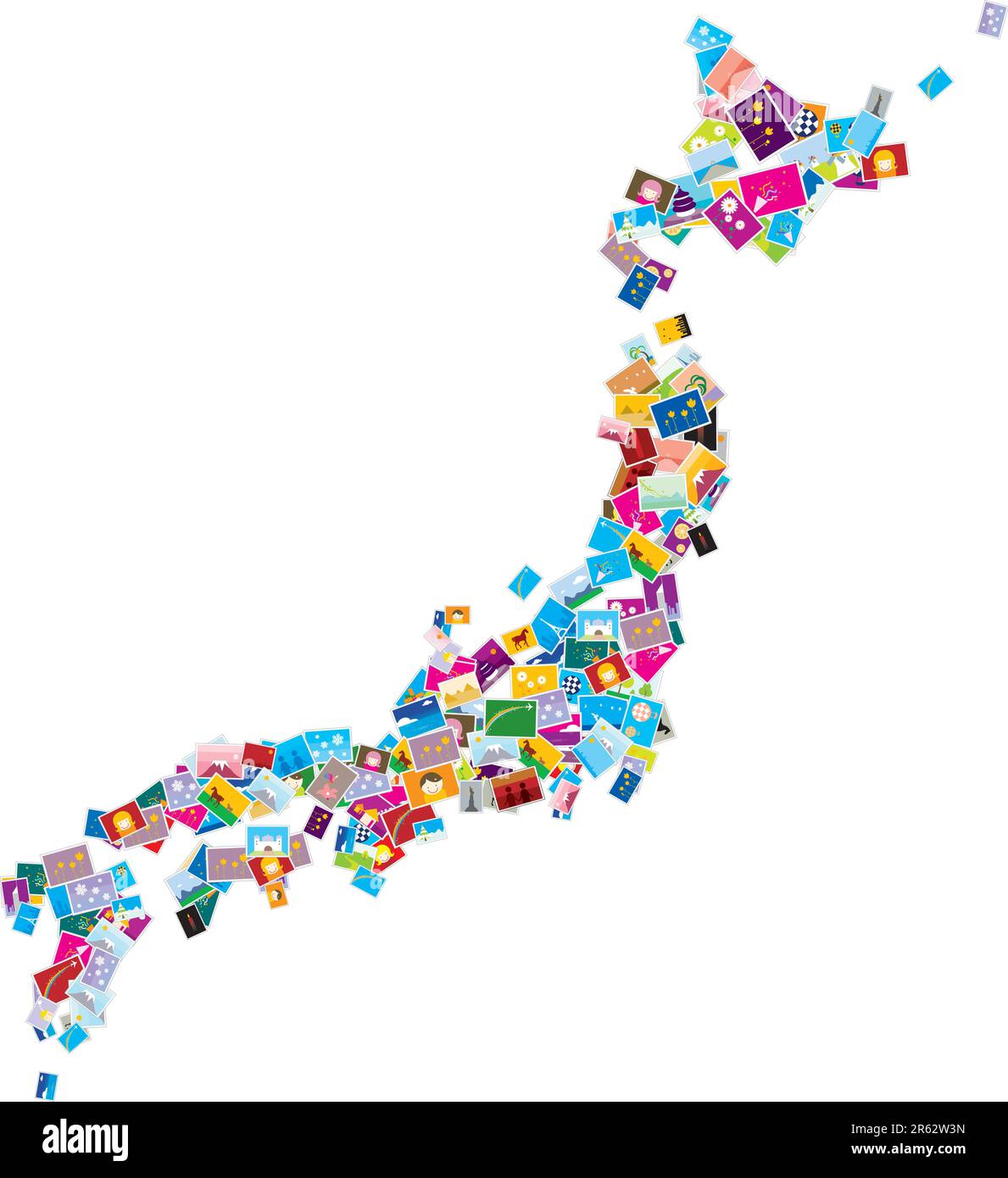 Number places japan Stock Vector Images - Alamy