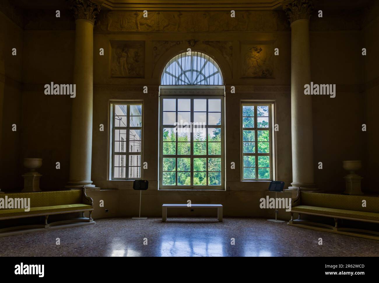 Faenza, Italy (3rd June 2023) - View on the windows of the Octagonal ...