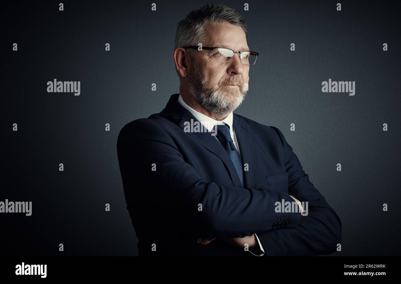 Businessman considering options hi-res stock photography and images - Alamy