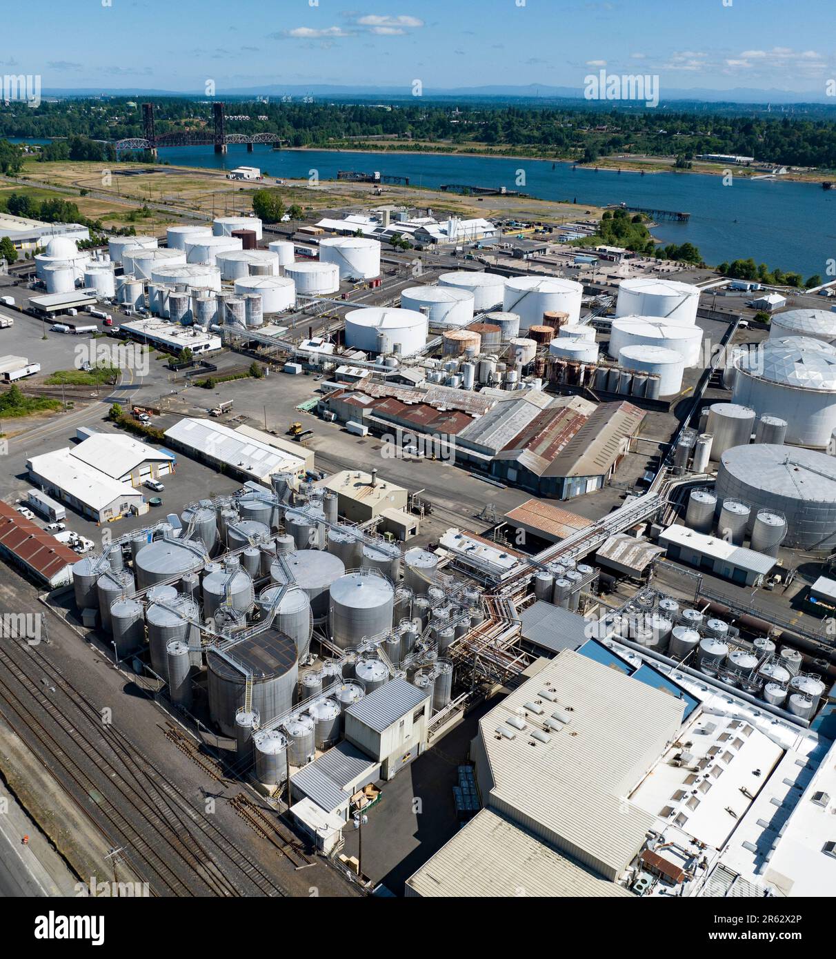 Portland gas explosion hi-res stock photography and images - Alamy