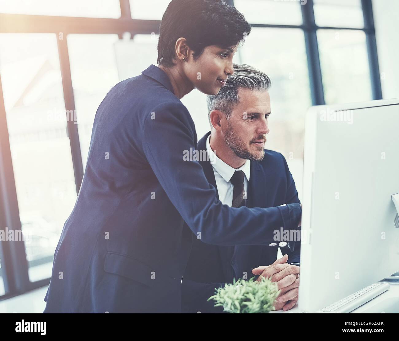 The best are even better when they work together. a businesswoman and ...