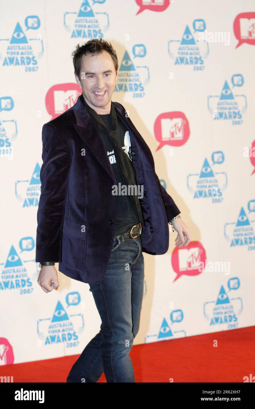 Australian Idol Damien Leith arriving on the red carpet at the third ...