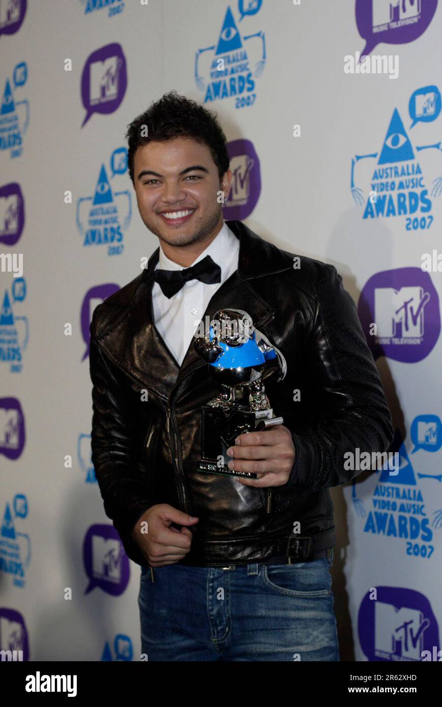 Guy Sebastien celebrates his winning of Best Pop Video for 'Elevator ...