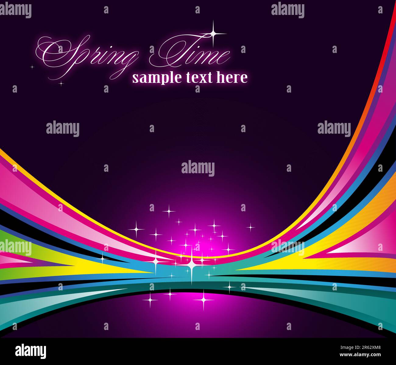 Beautiful spring colours Stock Vector Images - Alamy