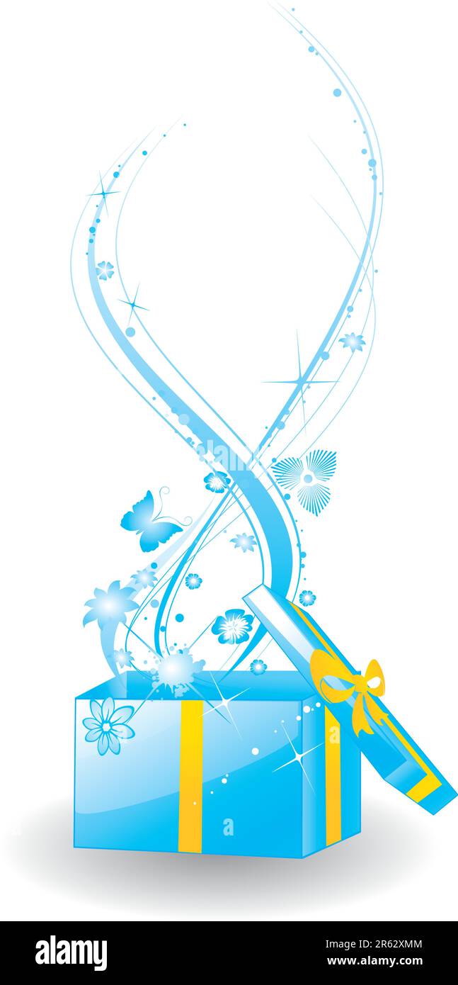 Blue box pattern Cut Out Stock Images & Pictures - Alamy