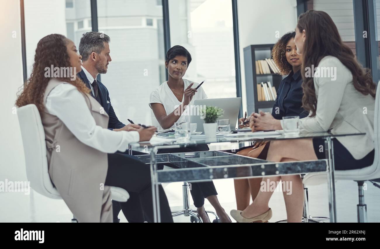 Open communication makes for a successful collaboration. a group of ...