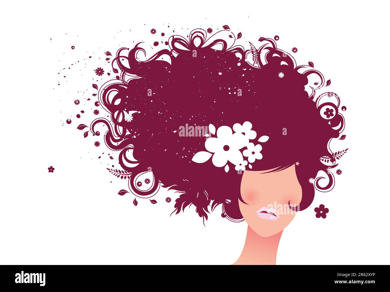 Abstract female design Cut Out Stock Images & Pictures - Alamy