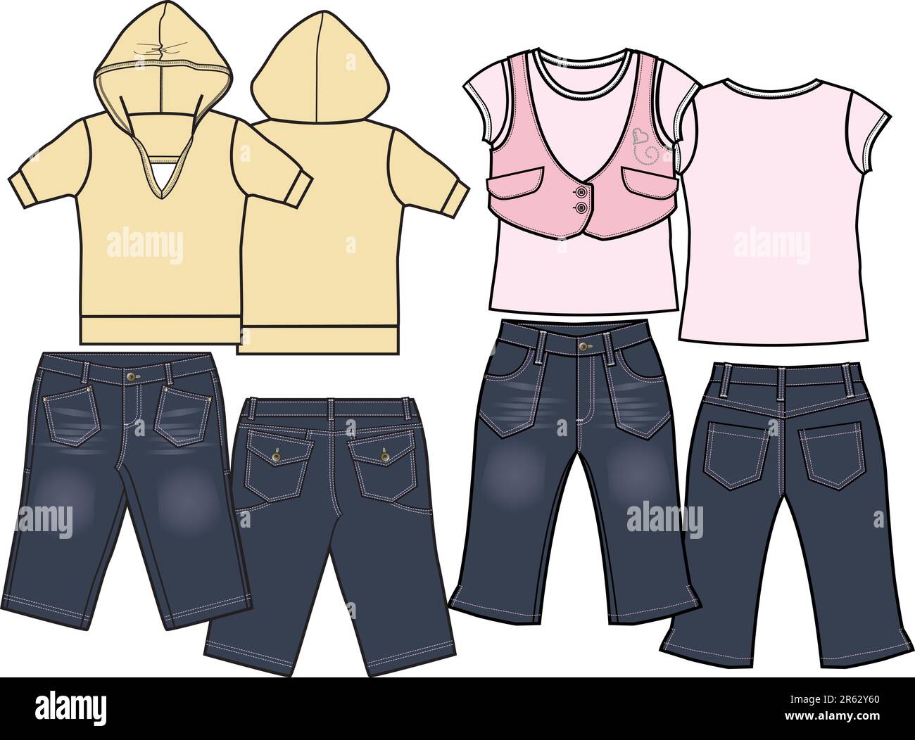 Casual wear item Stock Vector Images - Alamy