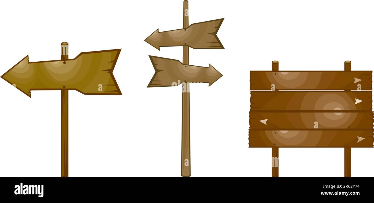 Three wood arrow sign pattern design Stock Vector Image & Art - Alamy