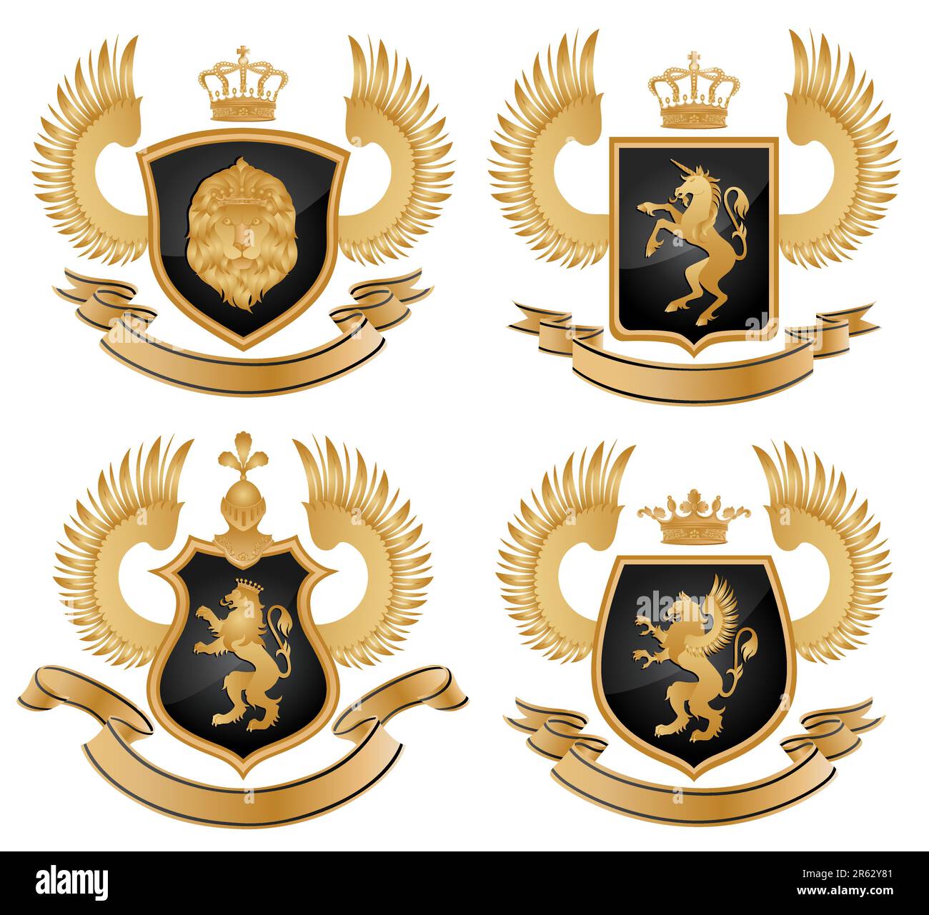 Coat of arms. Vector illustration Stock Vector Image & Art - Alamy