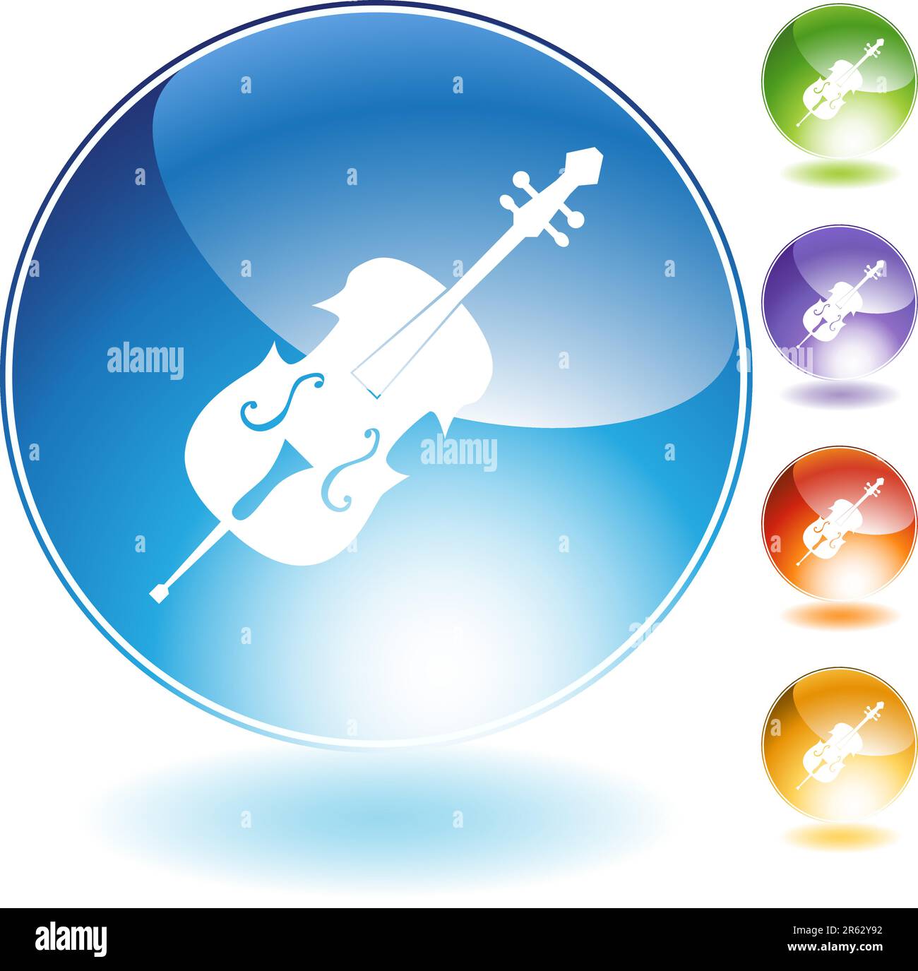 Cello music instrument clipart hi-res stock photography and images - Alamy
