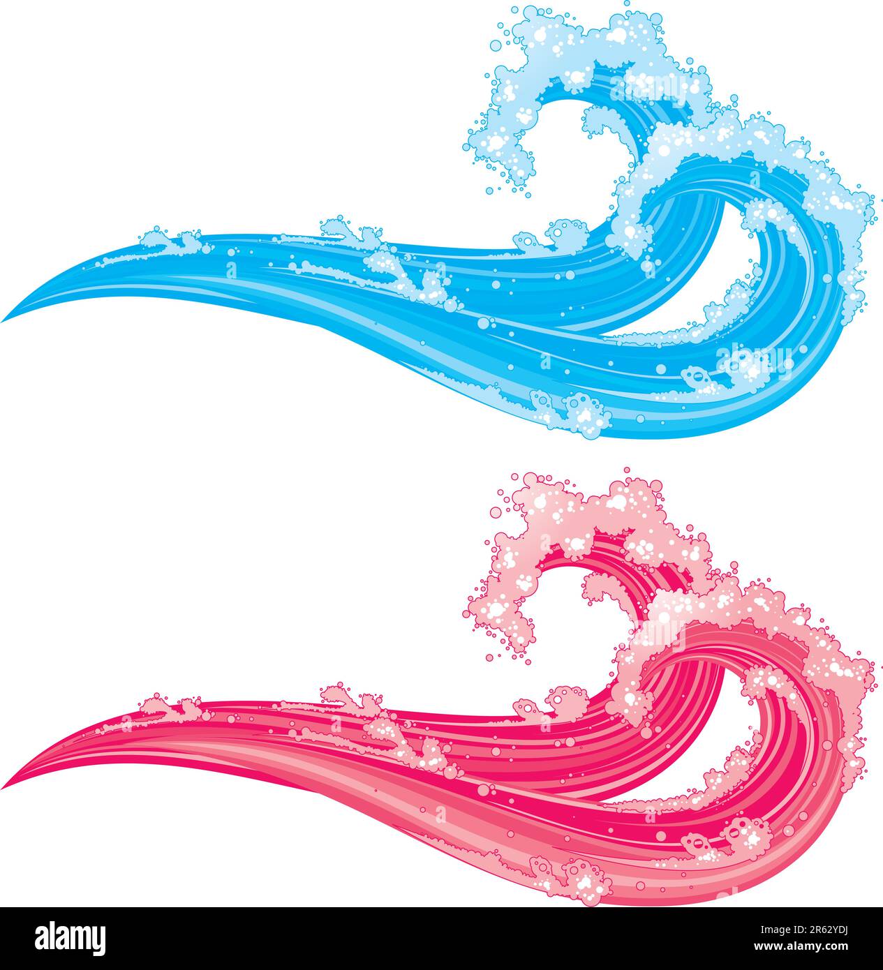 Wave ornament Cut Out Stock Images & Pictures - Alamy