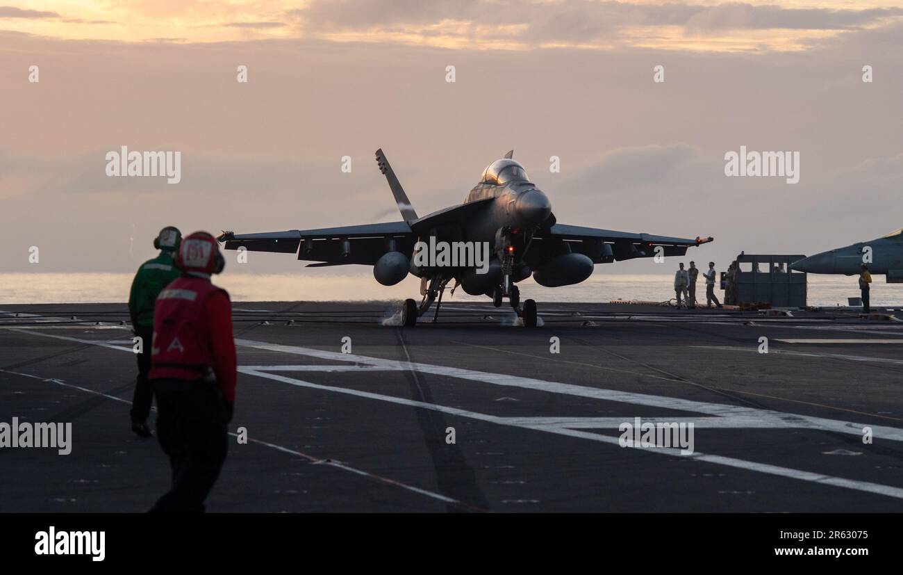 230605-N-LI114-1146 PHILIPPINE SEA (June 5, 2023) An F/A-18F Super ...