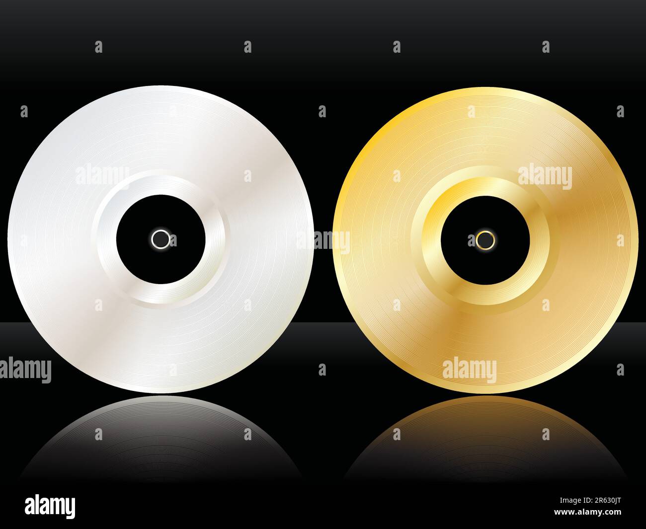 Platinum record Stock Vector Images - Alamy