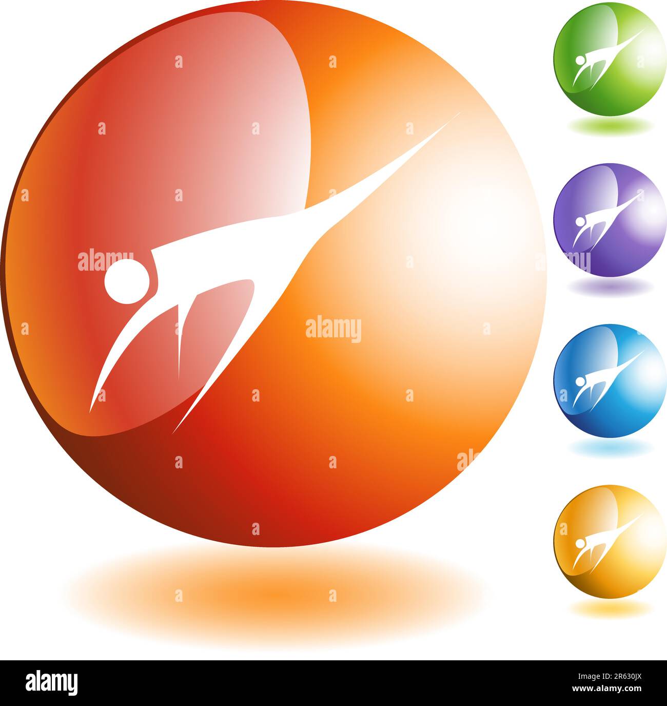 Action posing stick figure isolated web icon on a background Stock ...