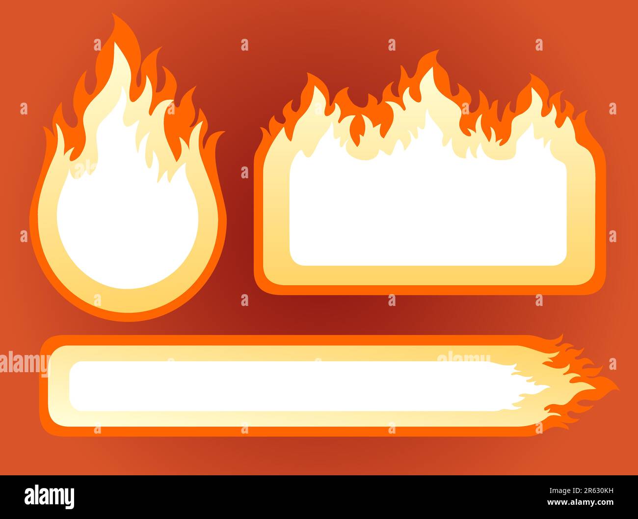 Fire frames hi-res stock photography and images - Alamy