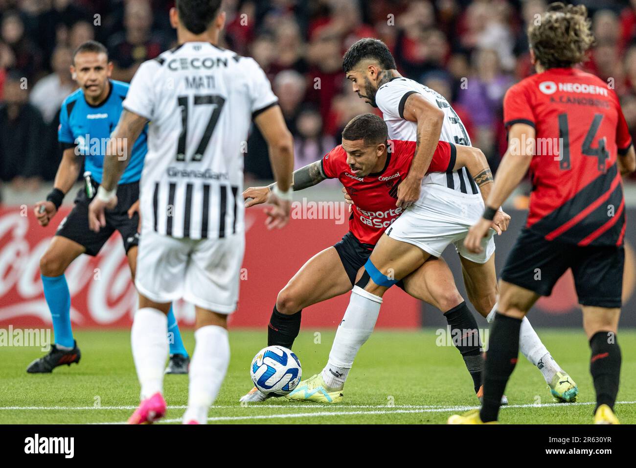 Curitiba, Brazil. 06th June, 2023. Terans of Athetico and Alexander ...