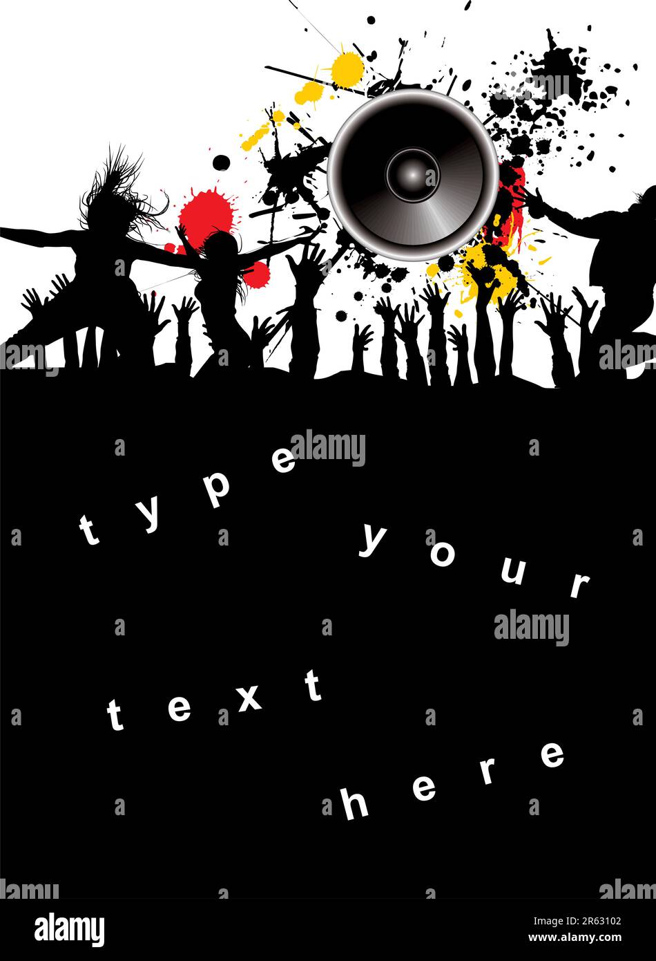 background with textfield - vector illustration Stock Vector Image ...