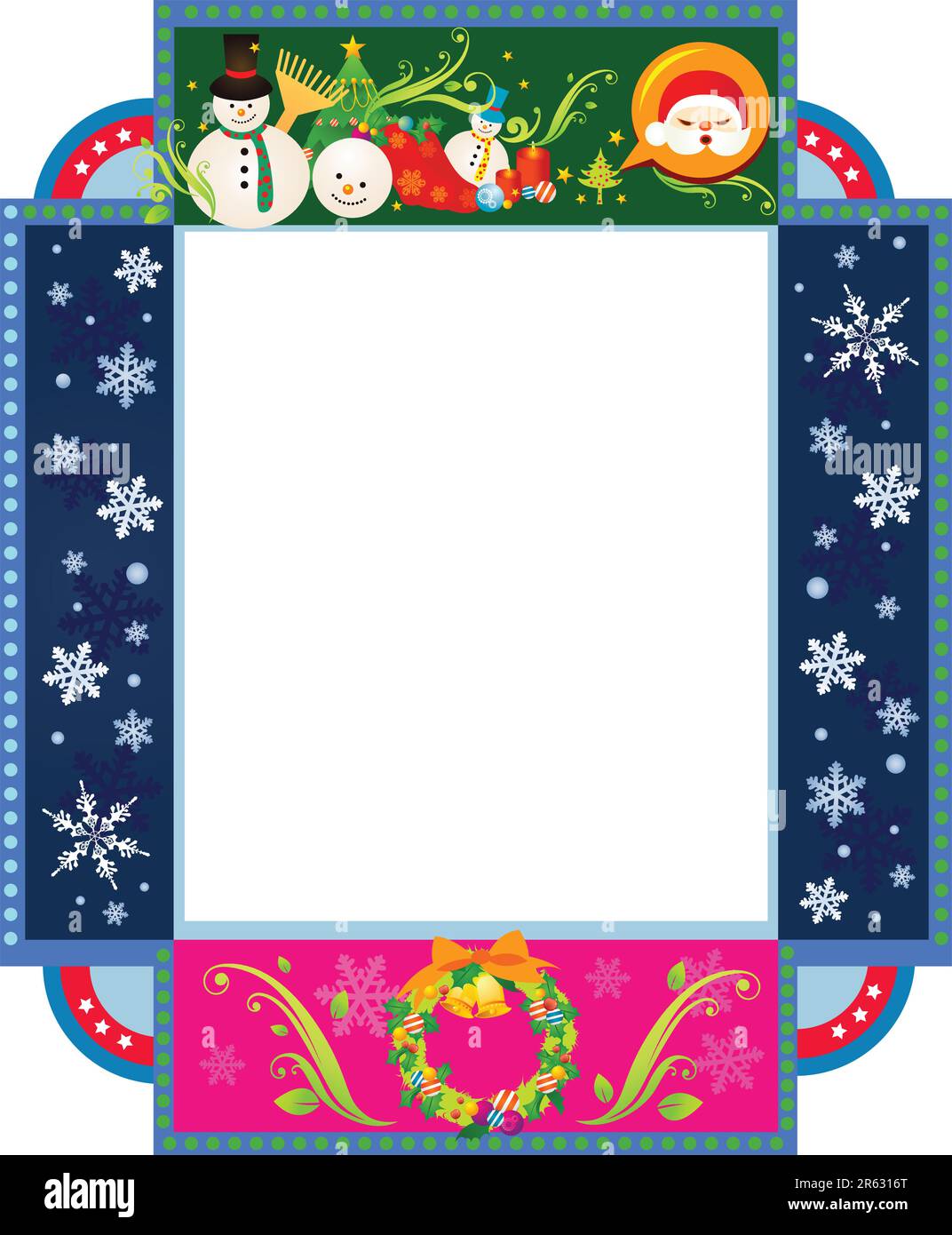 Christmas theme noticeboard pattern design Stock Vector Image & Art - Alamy