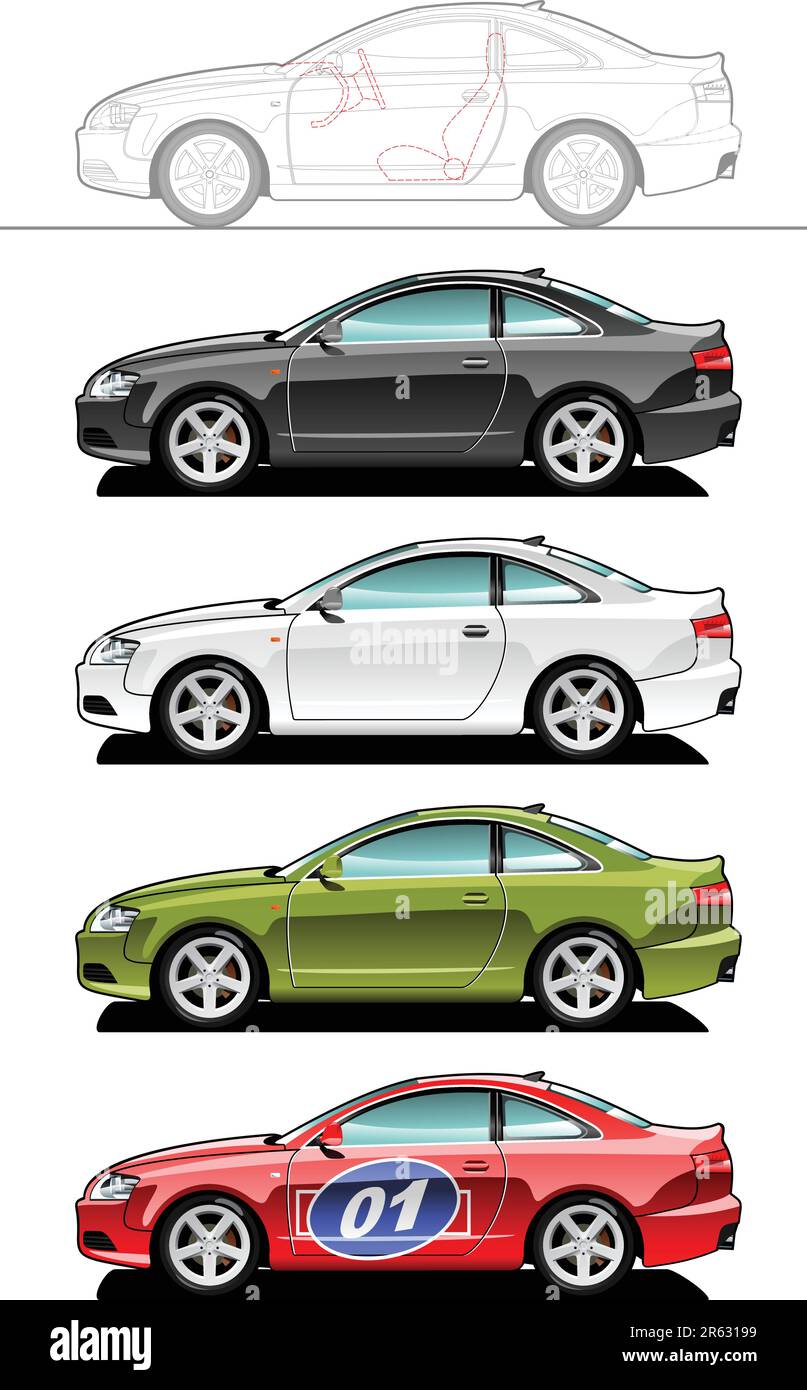 coup?. part of my collections of Car body style. Simple gradients only ...