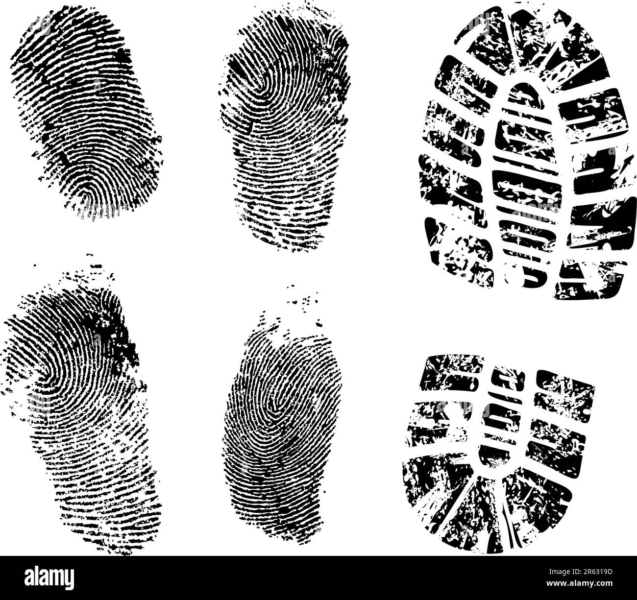 Army Boot Print Vector