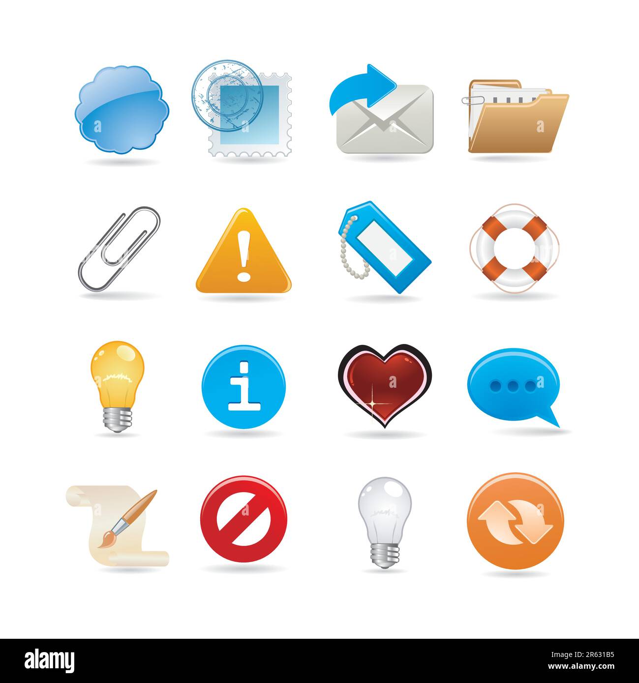 Universal warning alert symbol Stock Vector Images - Alamy