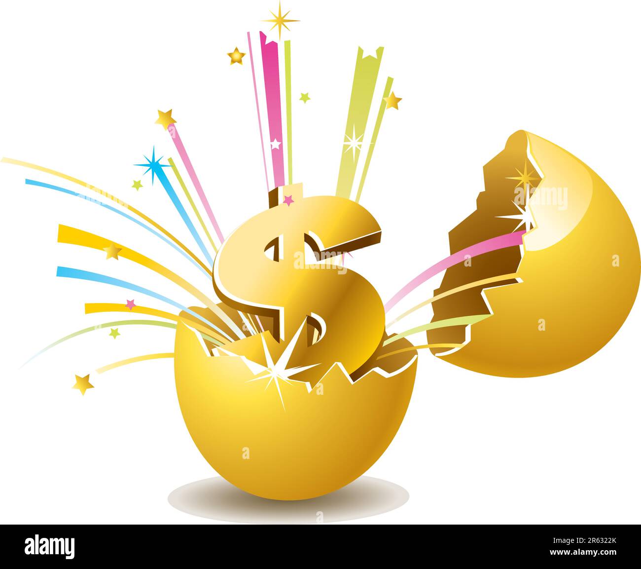 Dollar star Stock Vector Images - Alamy