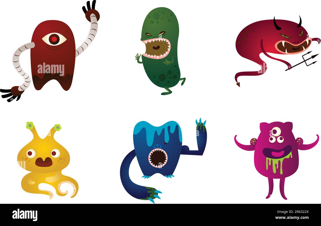 Cartoon character pattern hi-res stock photography and images - Alamy