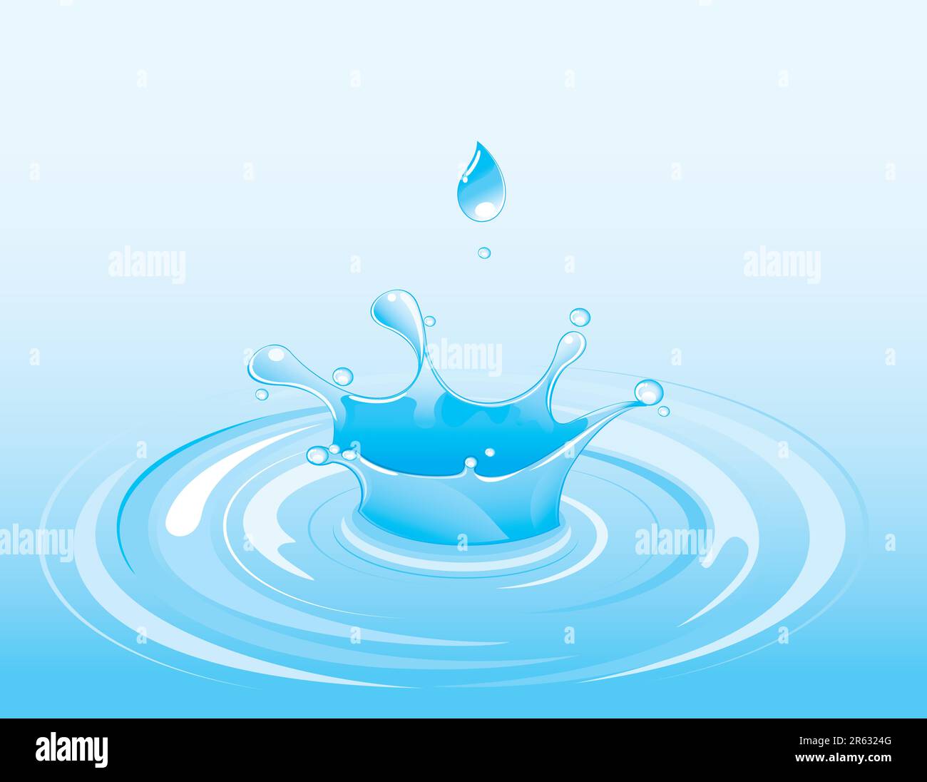Water drop design background,vector illustration Stock Vector Image ...