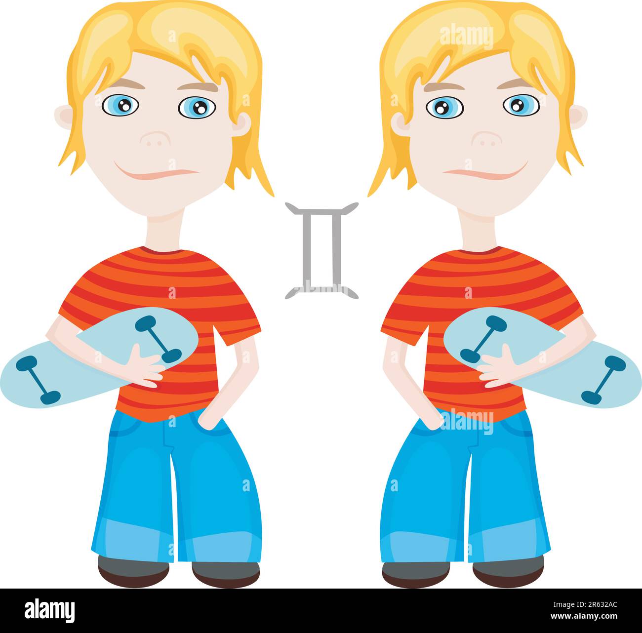 Red gemini Stock Vector Images - Alamy