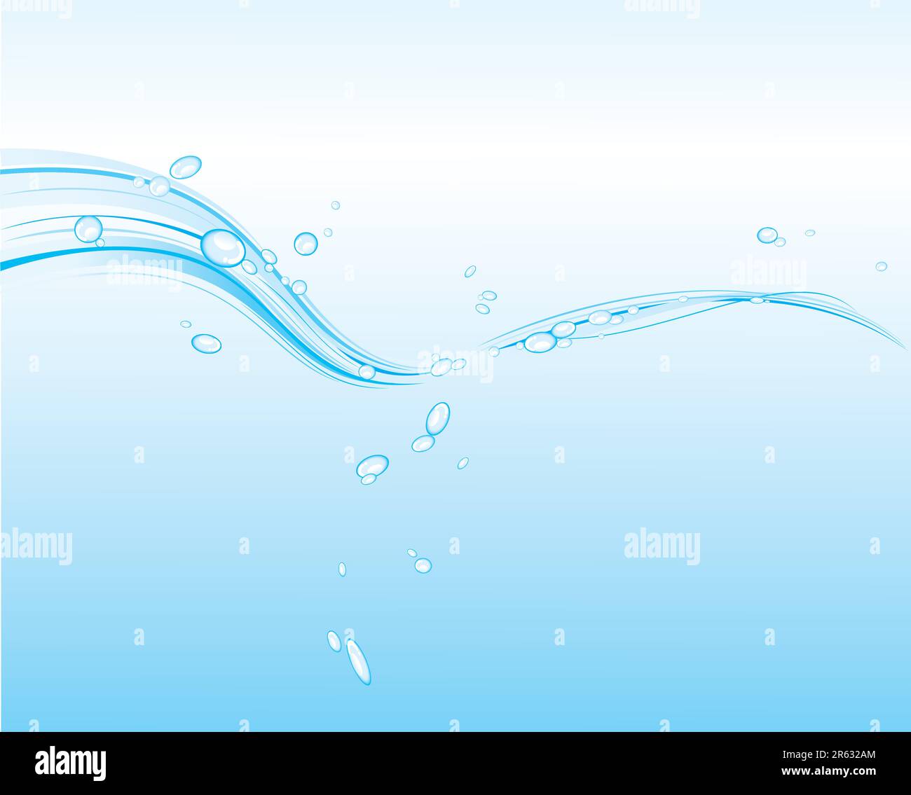 Graduated blue backdrop Stock Vector Images - Alamy