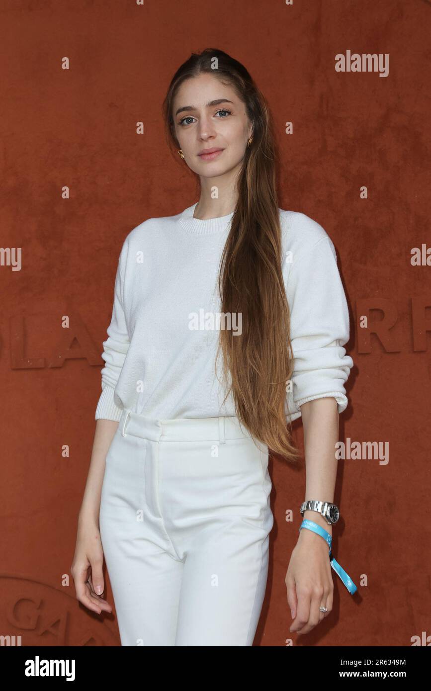 Paris, France. 06th June, 2023. Victoria Dauberville at village during ...