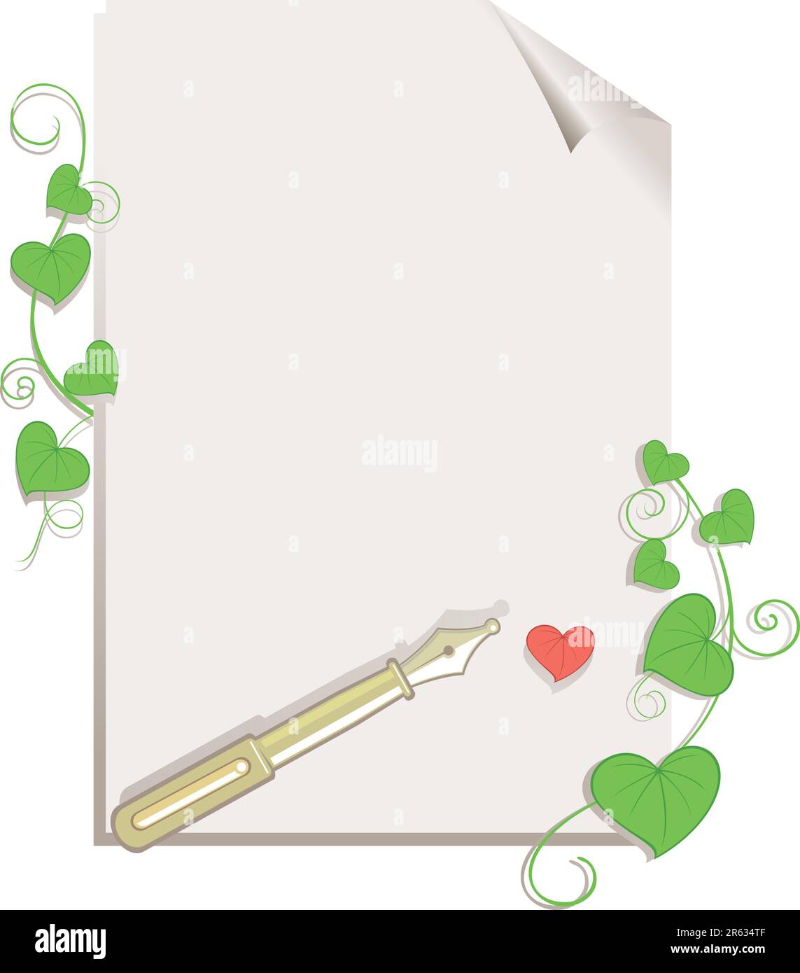 You pen paper Stock Vector Images - Alamy