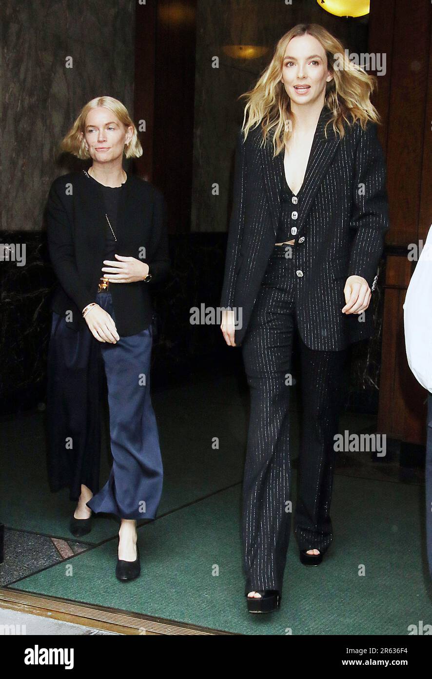 New York, NY, USA. 6th June, 2023. Jodie Comer seen arriving at the ...