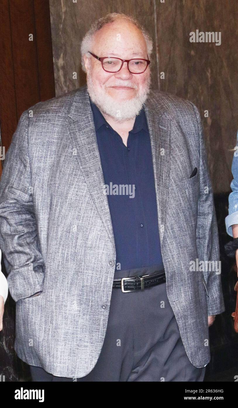 New York, NY, USA. 6th June, 2023. Stephen McKinley seen arriving at ...