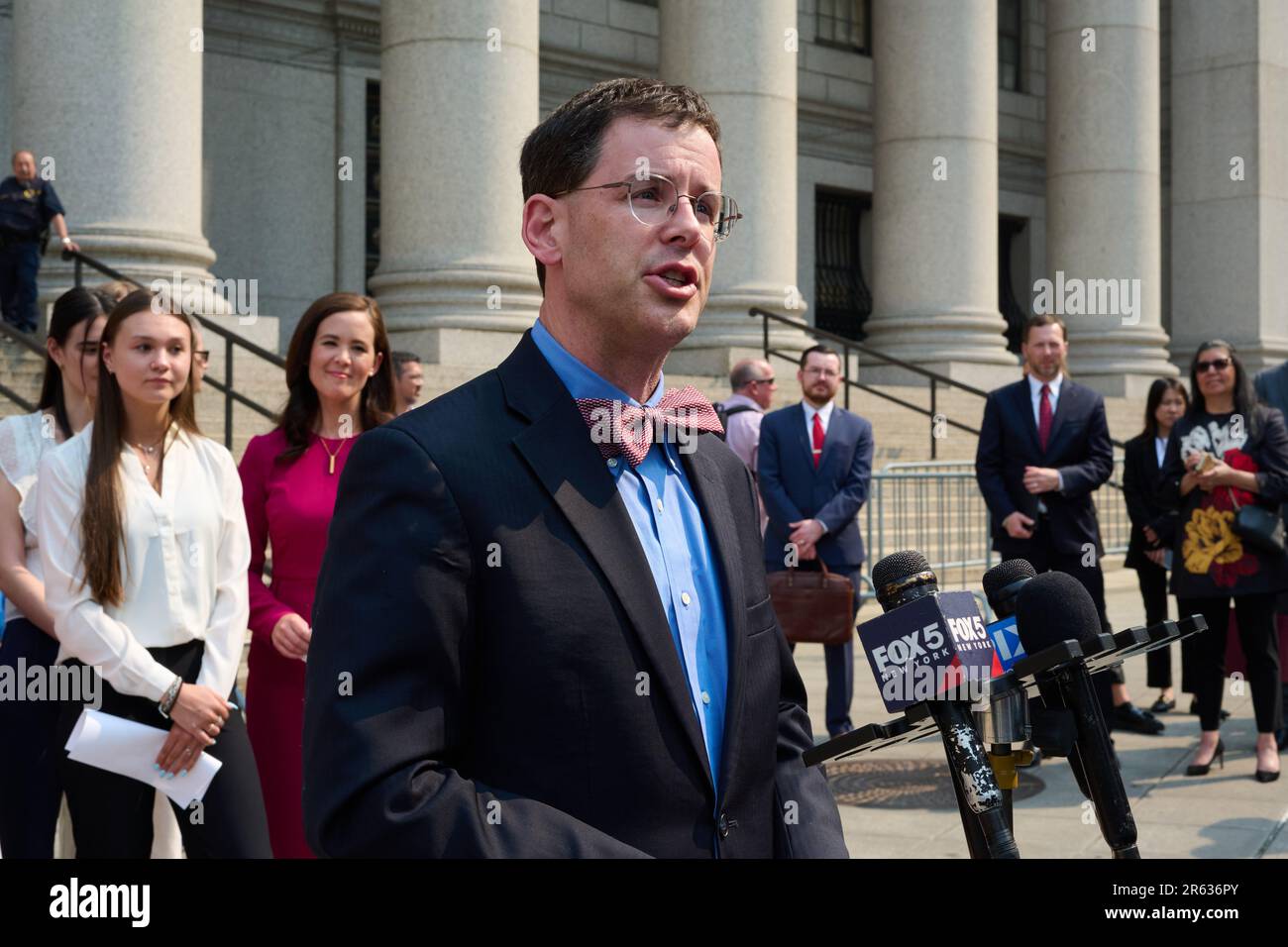 New York, New York, USA. 6th June, 2023. Attorney John Bursch ...