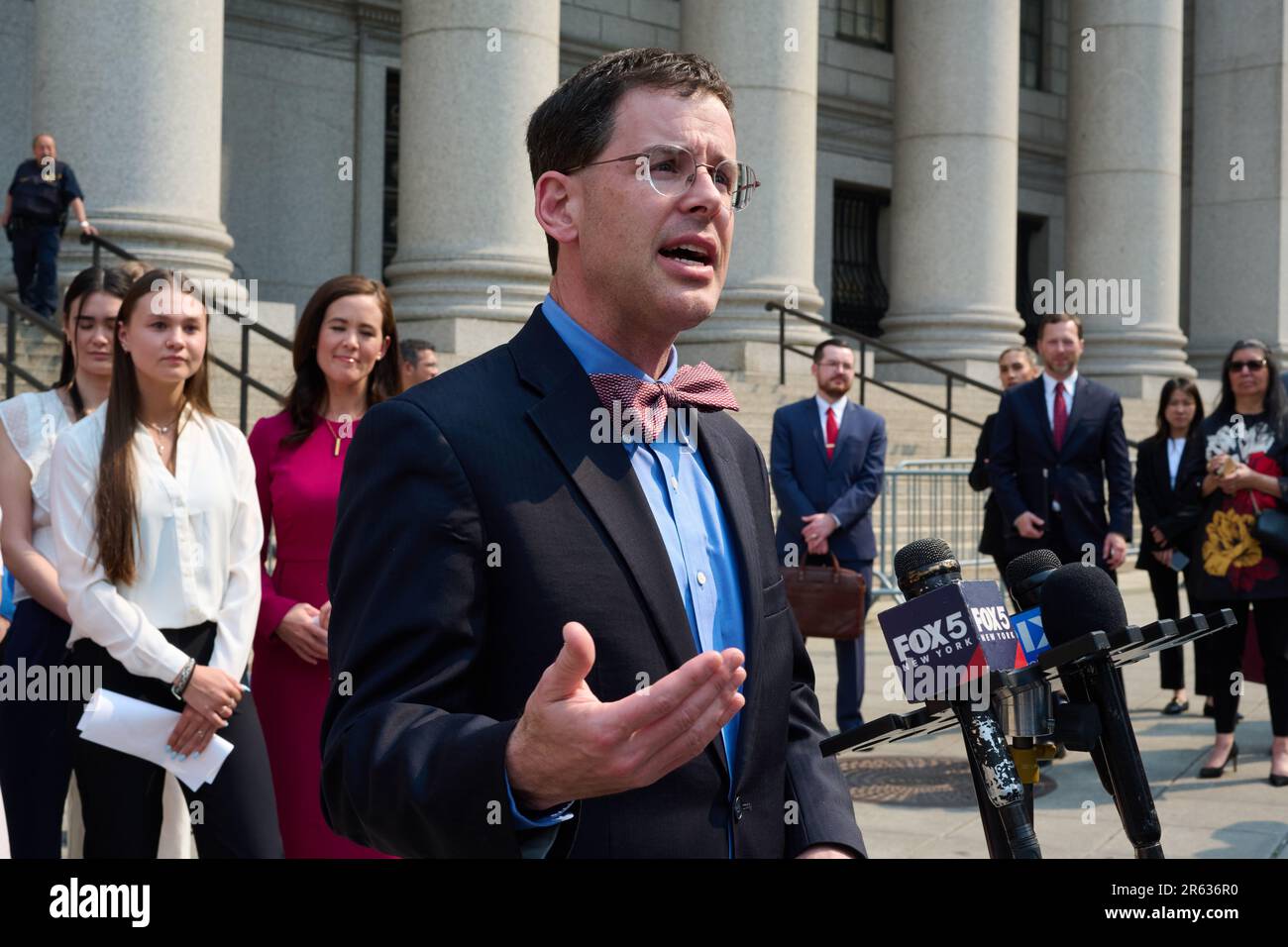 New York, New York, USA. 6th June, 2023. Attorney John Bursch ...