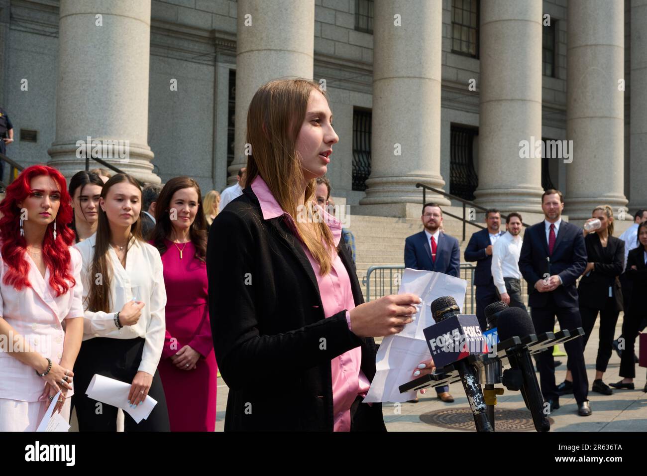 New York, New York, USA. 6th June, 2023. Connecticut female high school ...