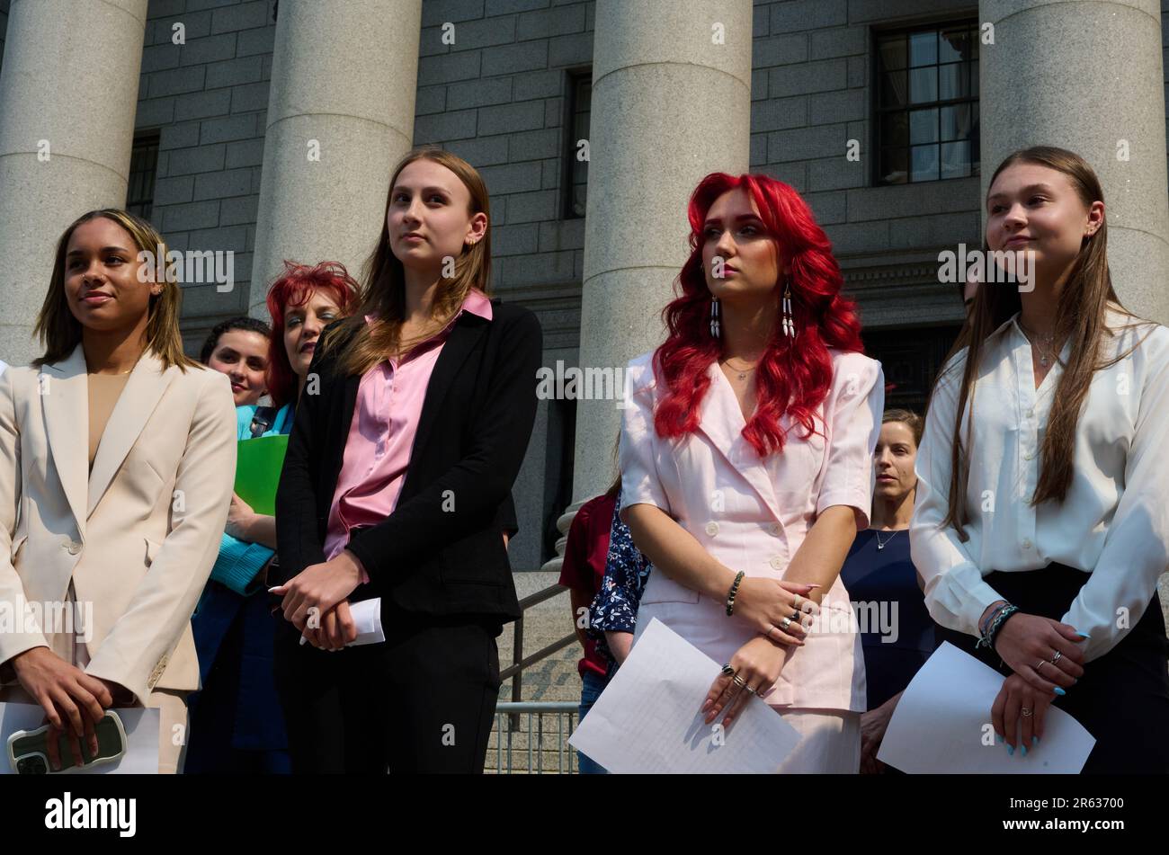 New York, New York, USA. 6th June, 2023. Connecticut female high school ...