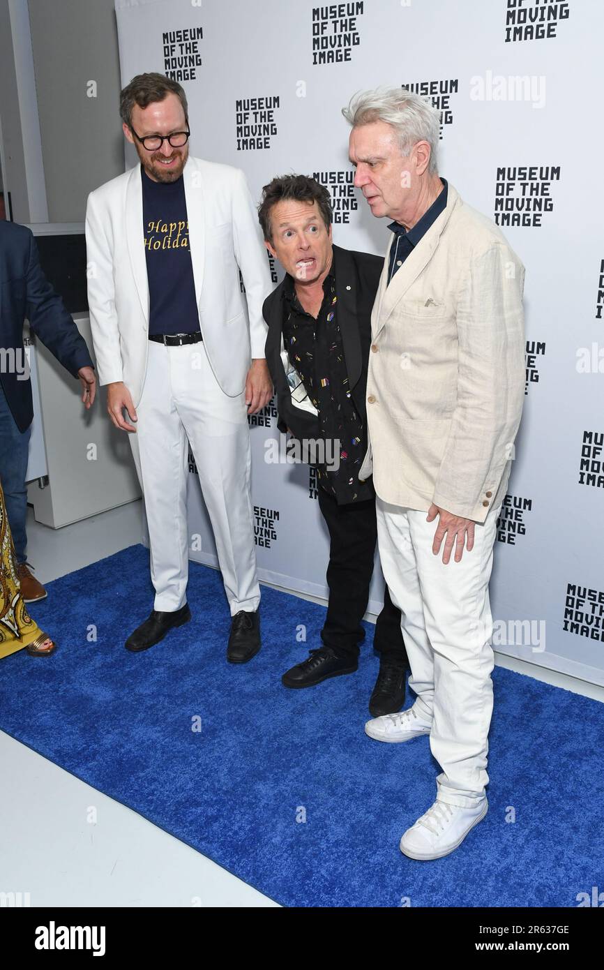 New York, USA. 06th June, 2023. John Wilson, Michael J. Fox and David ...
