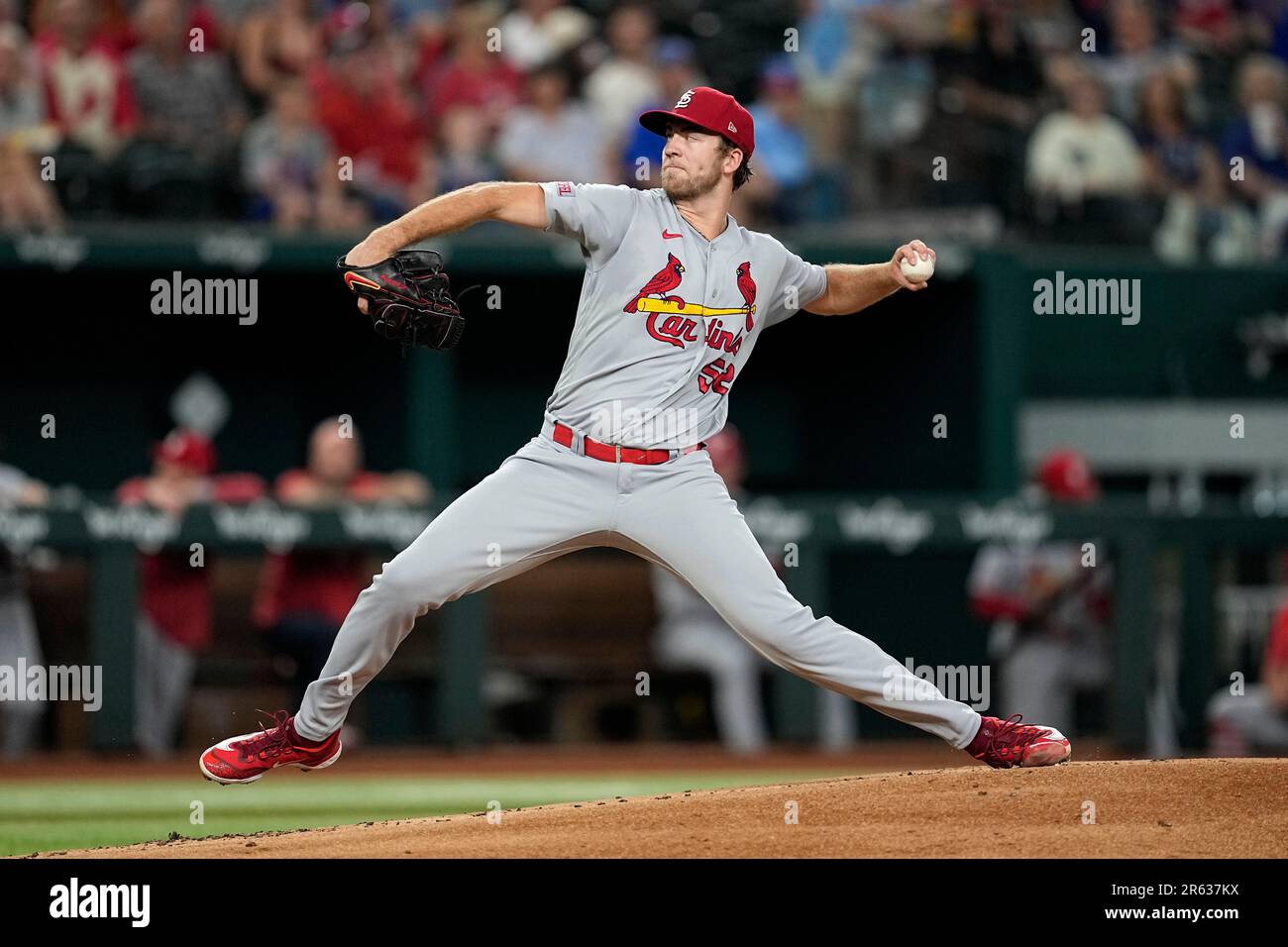 St. Louis Cardinals starting pitcher Matthew Liberatore throws to a ...