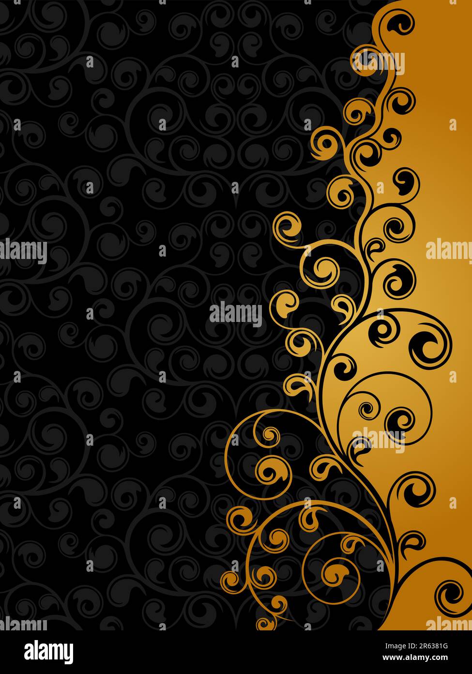 Abstract floral background. Vector illustration Stock Vector Image ...